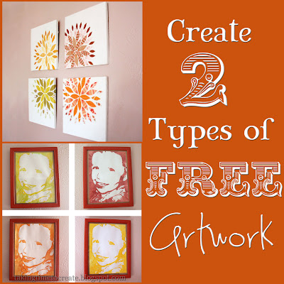Taking Time To Create: 2 Types of Artwork {For FREE!}