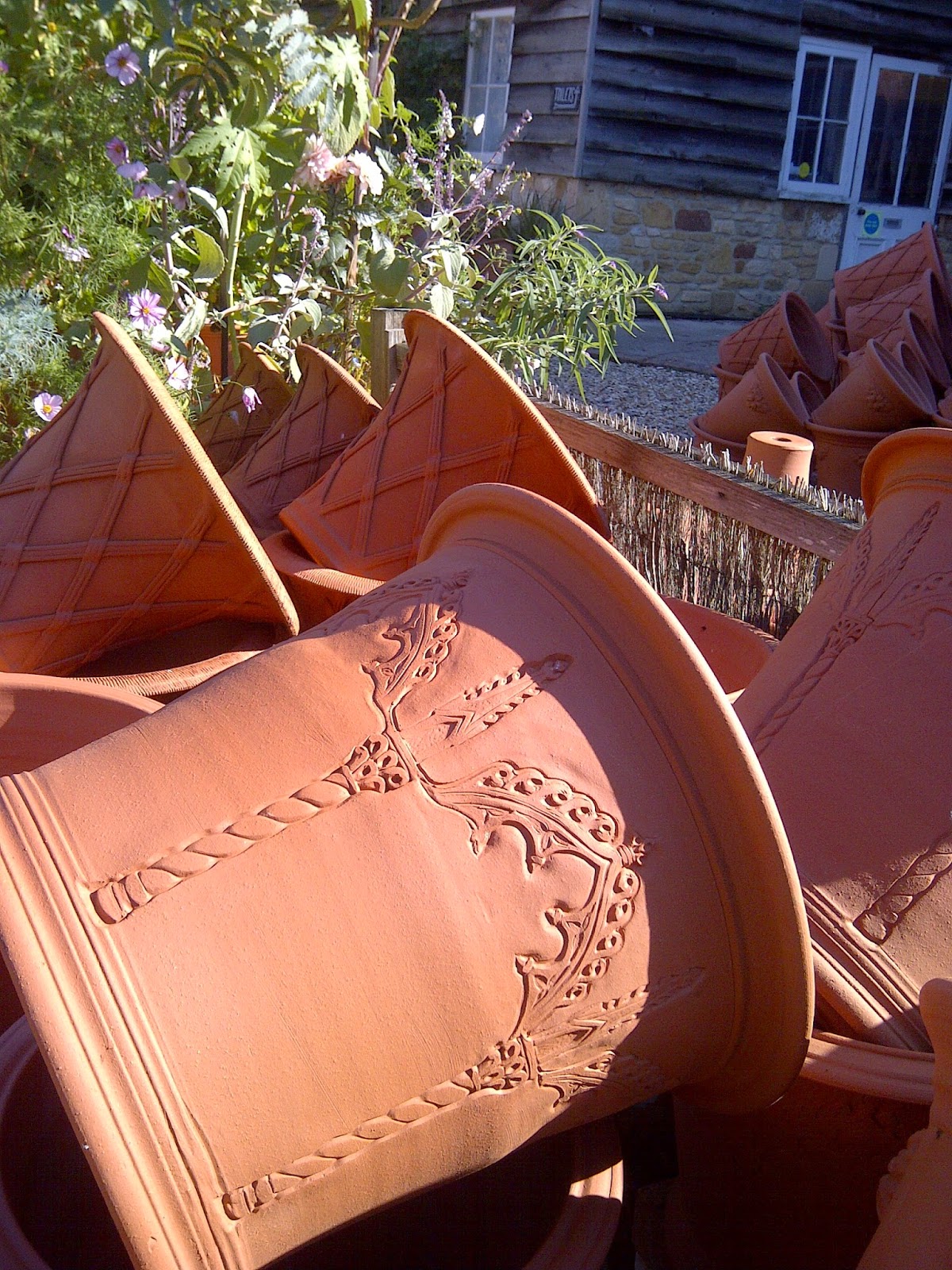 Gardening Ways......: Whichford Pottery: An afternoon for Head Gardeners.