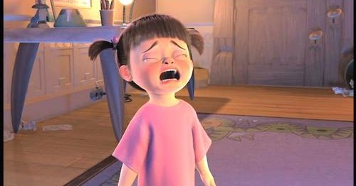 Monsters Inc Boo Crying