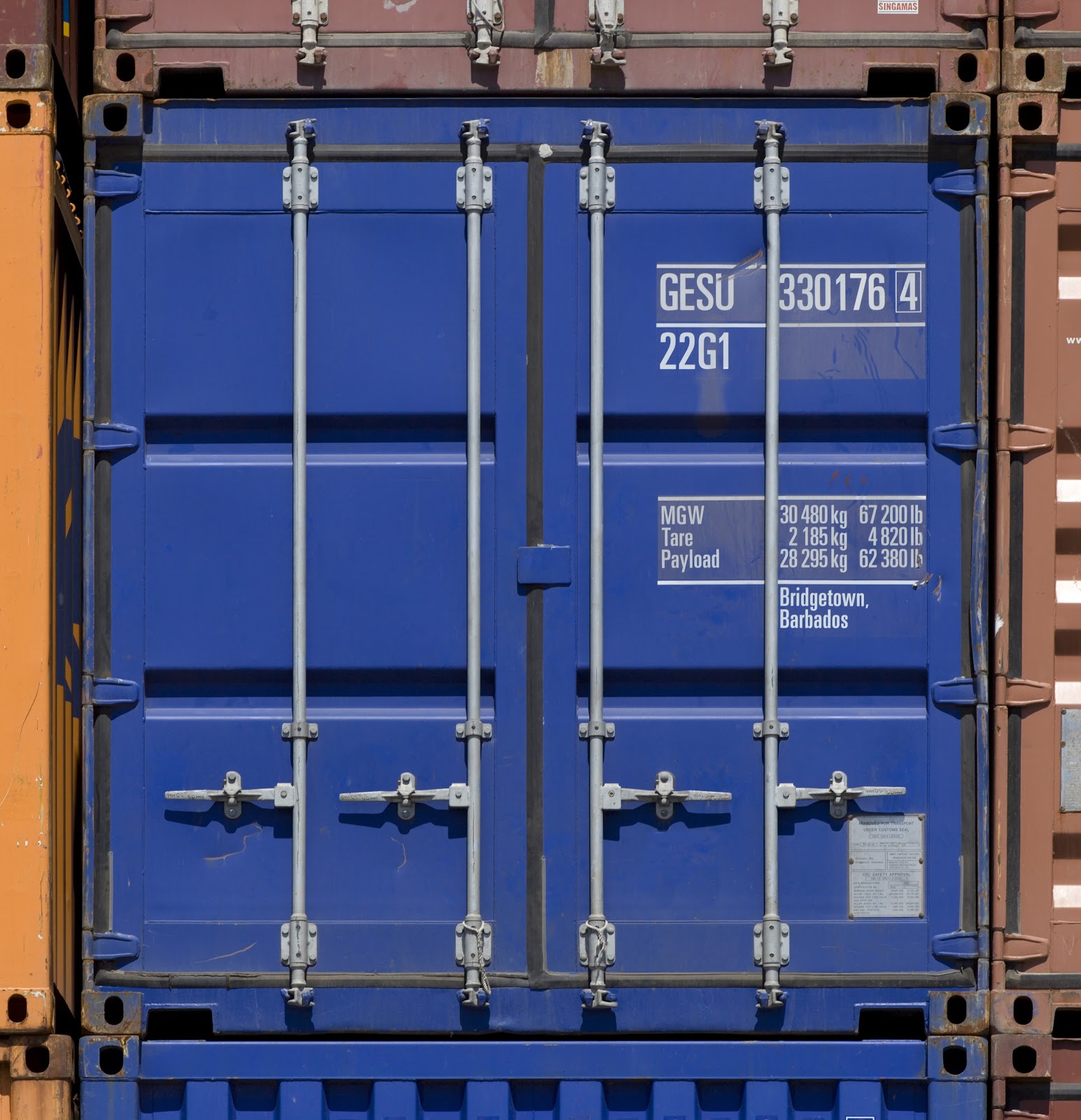 Thư viện 3D: [Mapping] Metal Container Textures Part 4