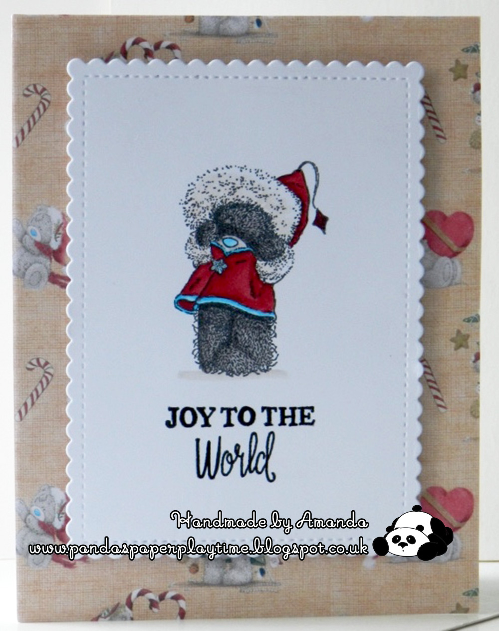 Panda's Paper Playtime: Tatty Ted Christmas 3