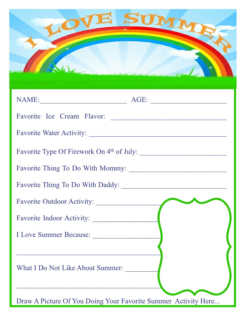 Fun Questionnaire