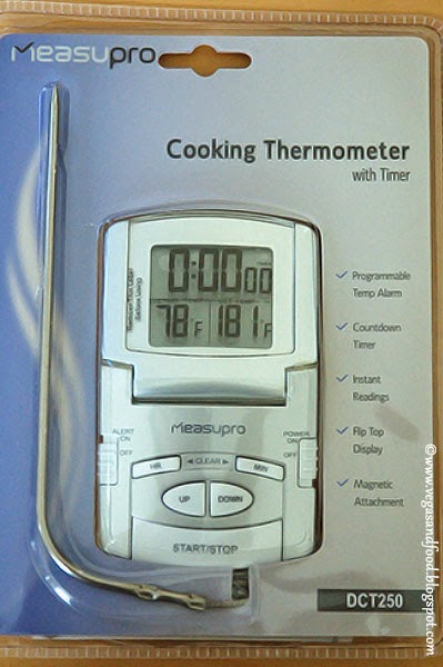 MeasuPro Ultra-Fast Cooking Thermometer - Vegas and Food