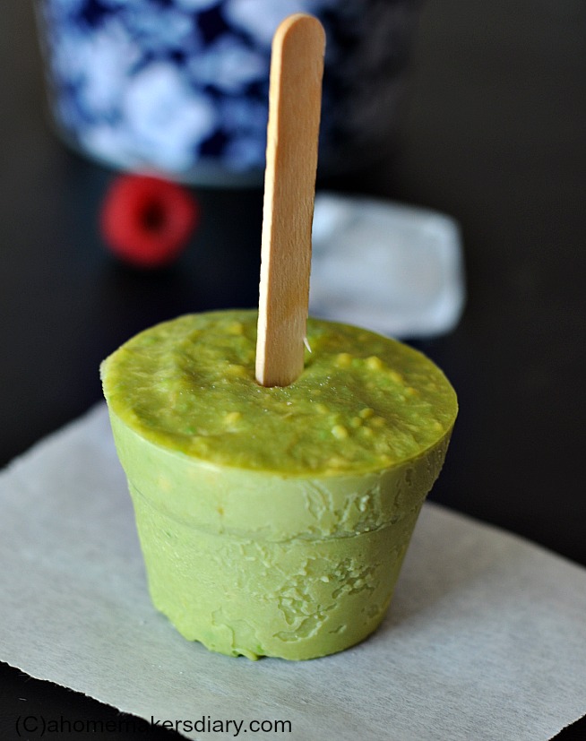 Fruit Popsicle and natural frozen treats - A Homemaker's Diary