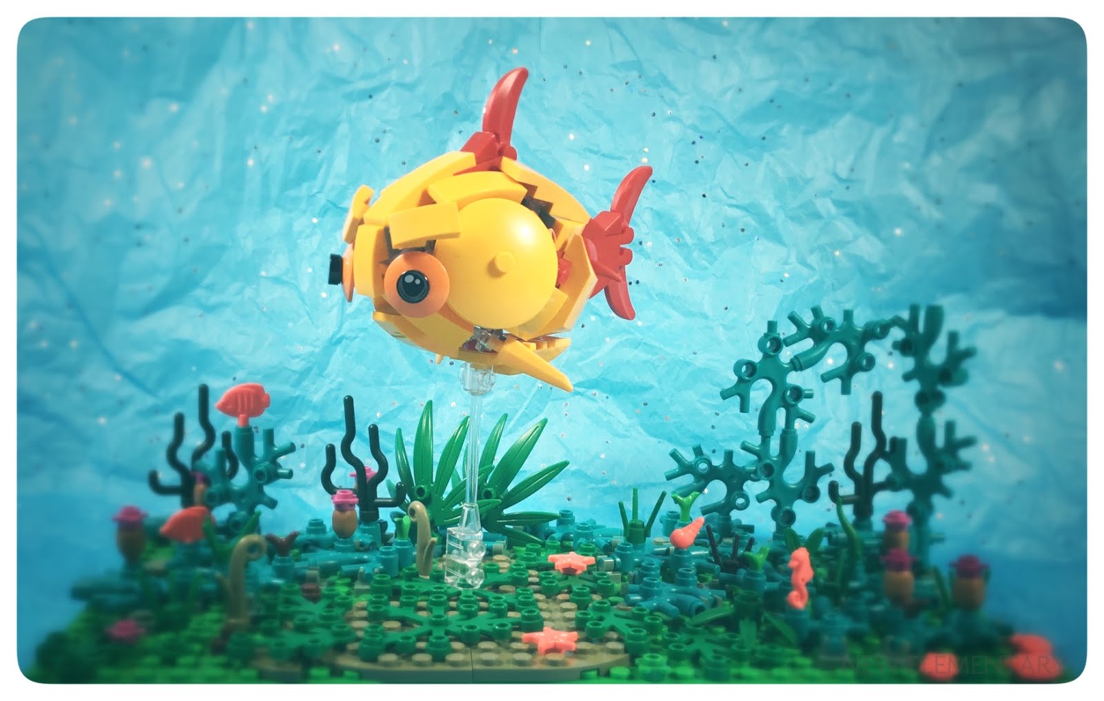 Minifig Posing Stand: Kevin Levell's Fishy Fun | New Elementary: LEGO ...