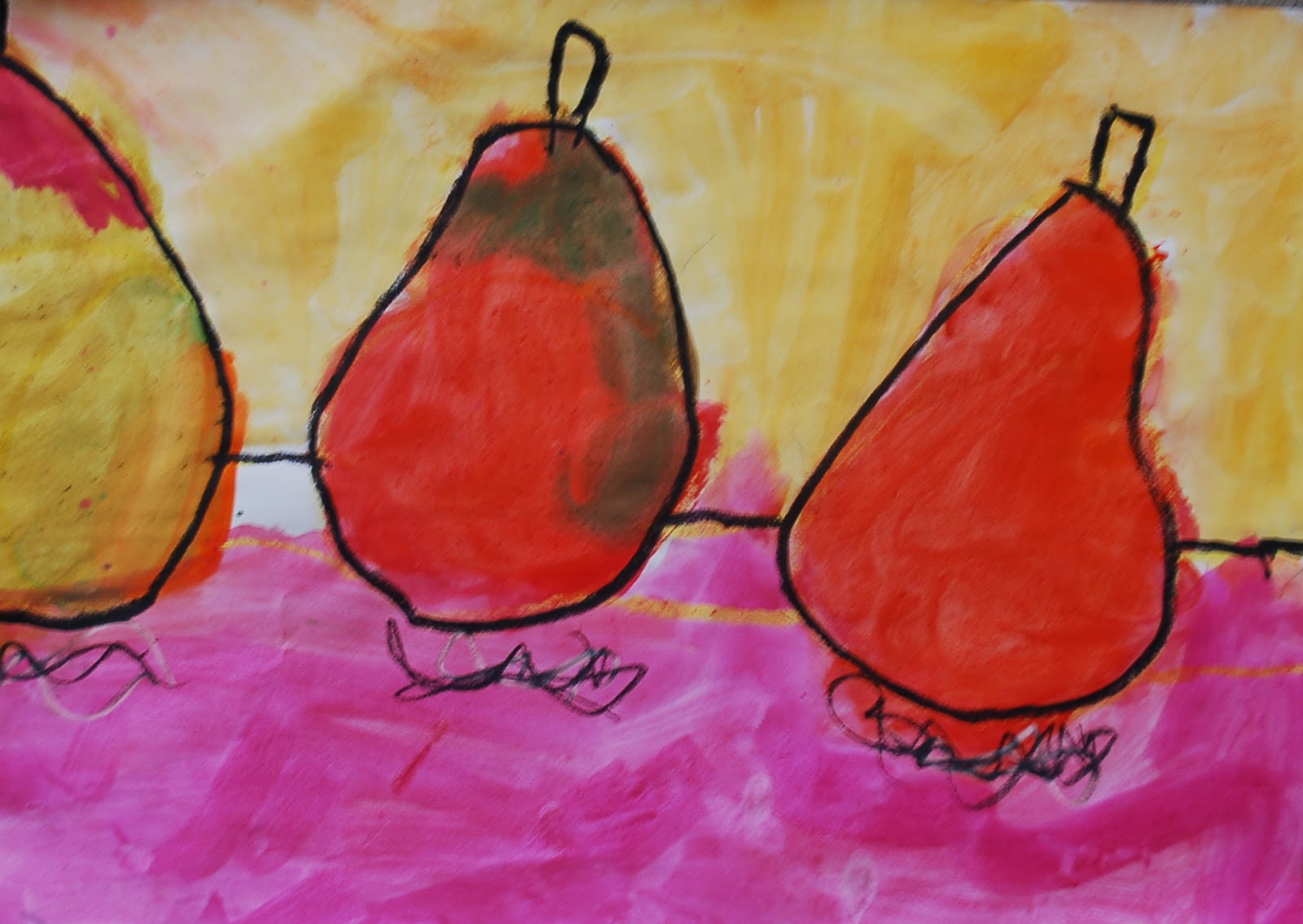 Sunnyside Art House: Still LIfe Pears and some observational drawing ...
