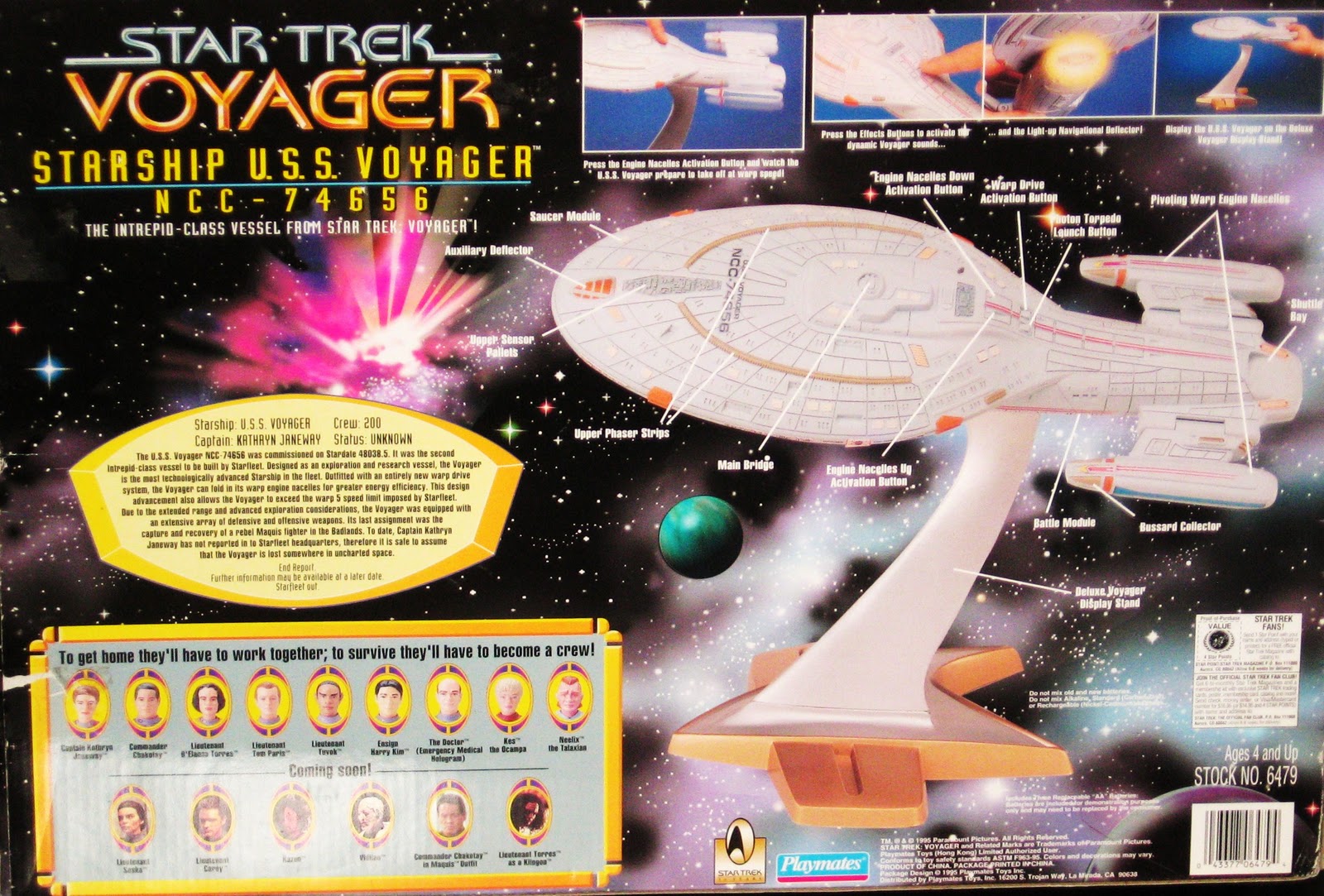 Star Trek At 25 Years Ago: Voyager (Playmates; 1995)