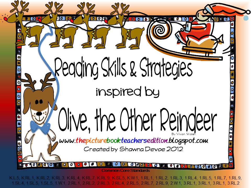 Olive, the Other Reindeer by Vivian Walsh - Teaching Ideas | The ...