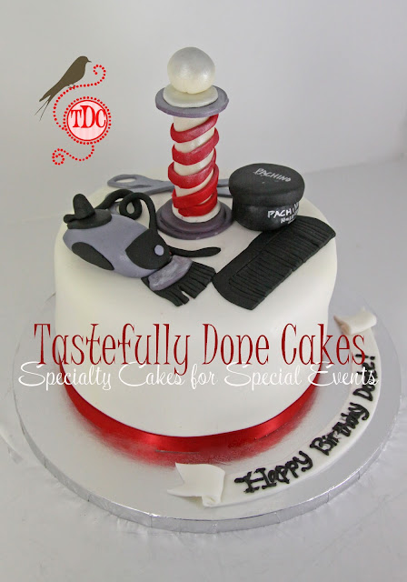 Tastefully Done: Barber Shop Cake