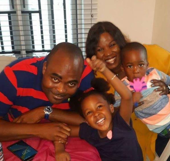 Nollywood actor Emeka Ossai celebrates 9th wedding anniversary