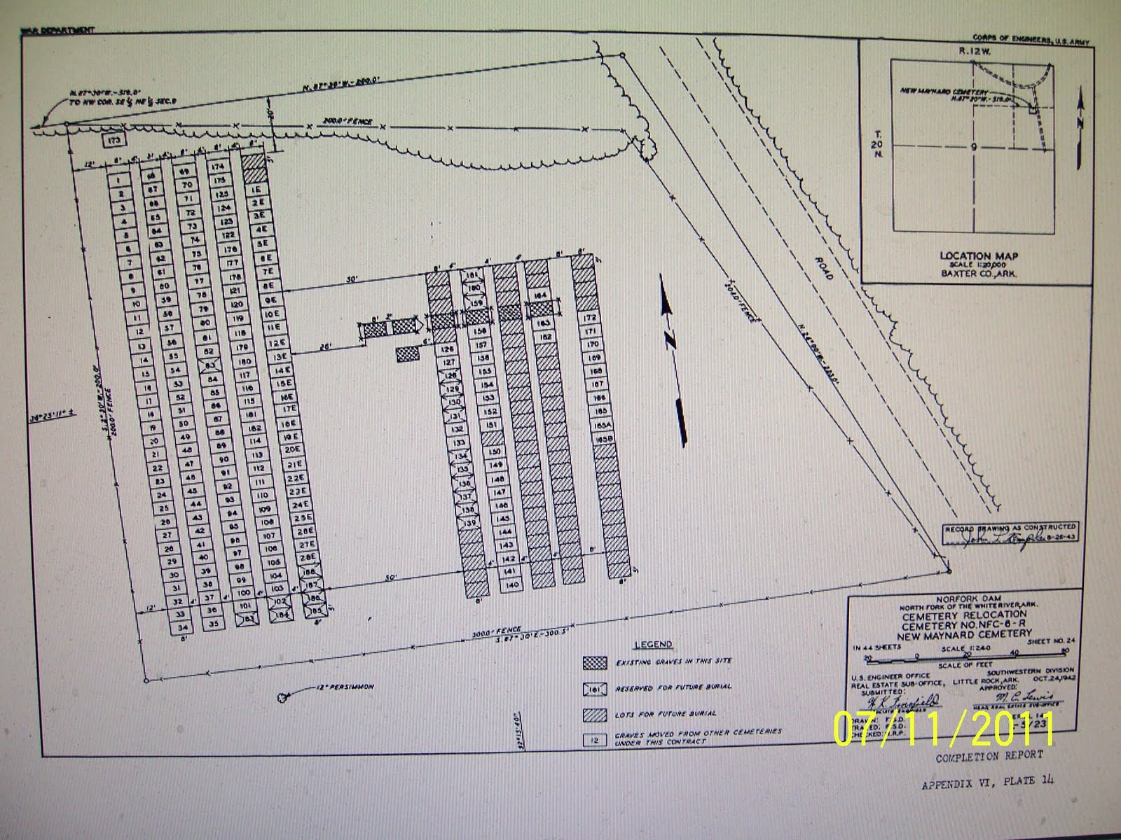 Cemeteries of Baxter County, AR: Maynard Cemetery was relocated to ...