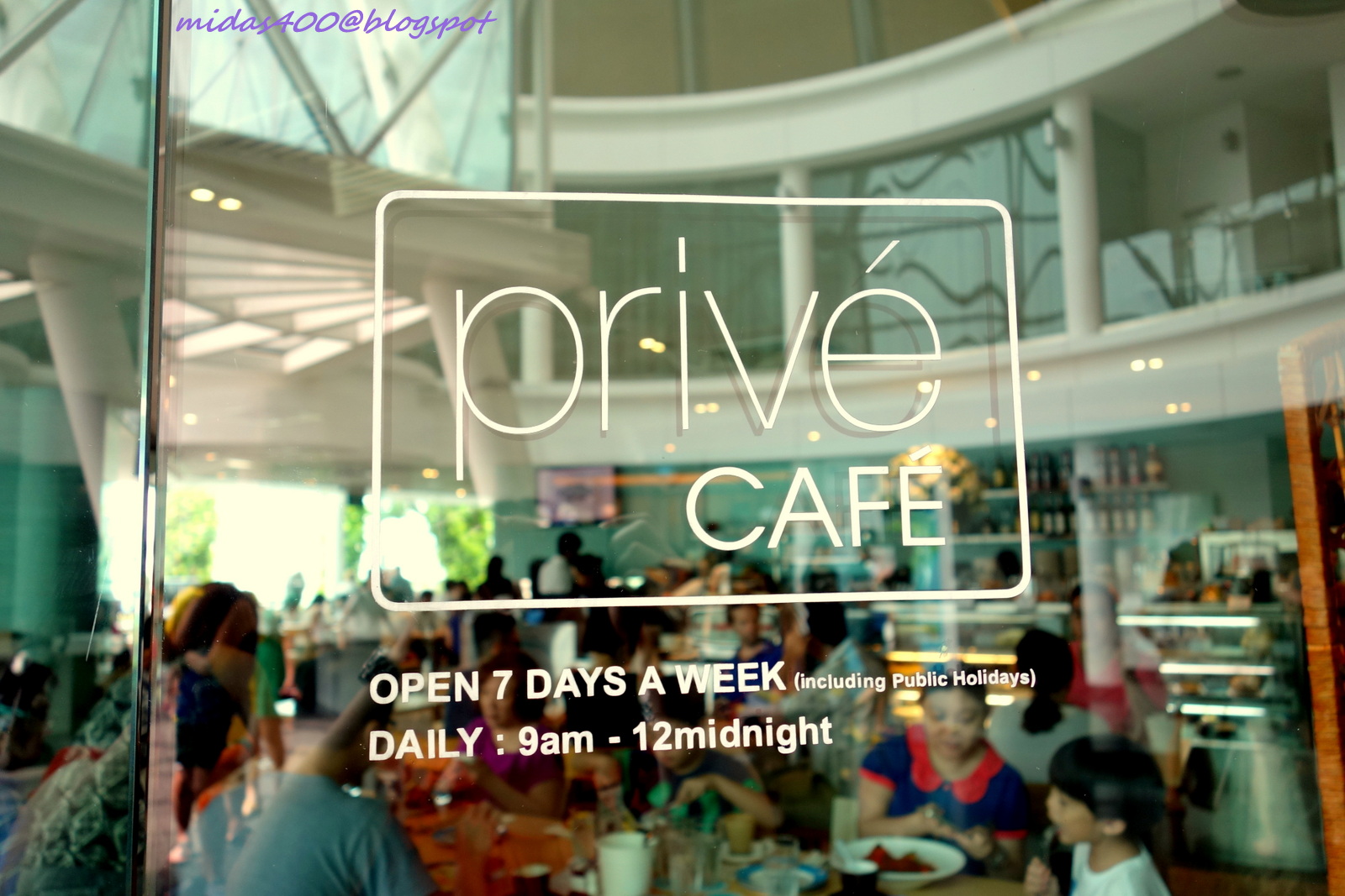 Midas Food n Travel Blog: Lunch at Privé Bakery Cafe at Keppel Bay