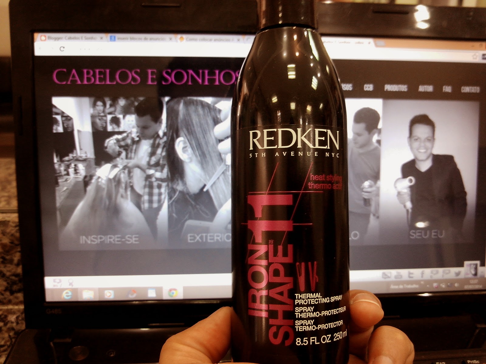 Redken Iron Shape 11 termoprotetor - Cabelos E Sonhos