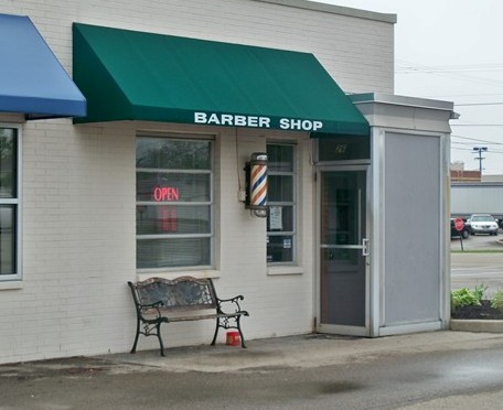 Zane Plaza Barber Shop, Chillicothe, Ohio