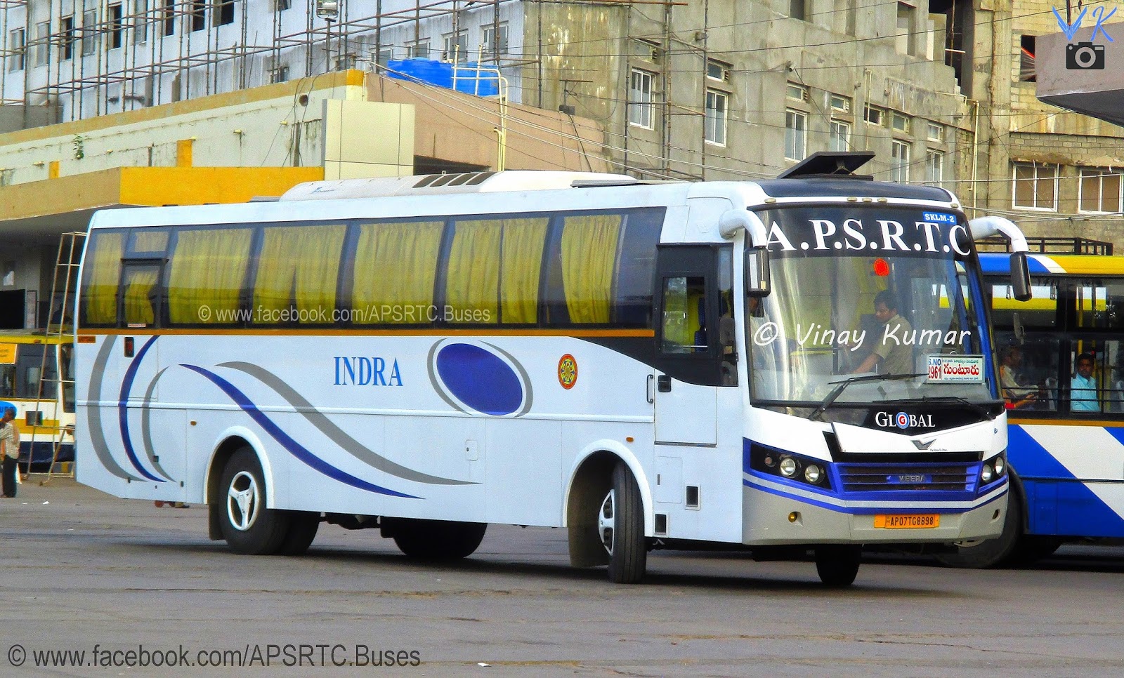 APSRTC New INDRA A/C Buses