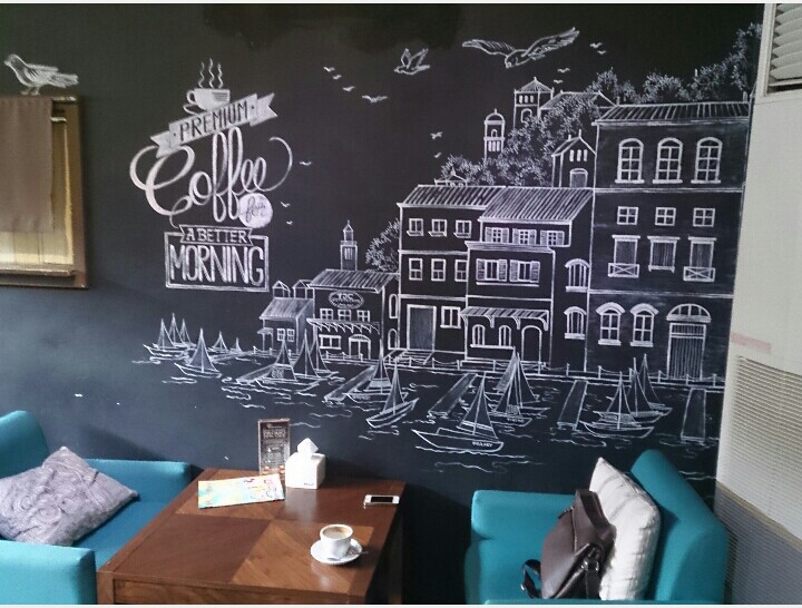 Mural Cafe Bandung yang Unik dan Menarik - Lukisan Tembok