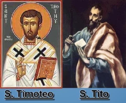 SANTOS TIMOTEO Y TITO | Adelante la Fe - Información y Noticias católicas