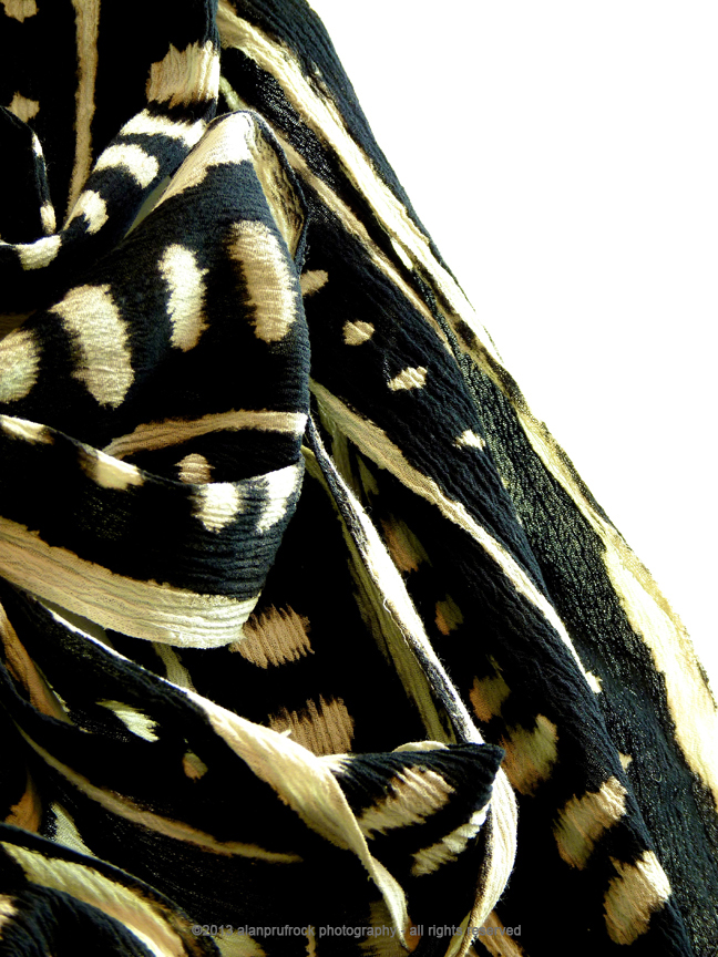 fundoshi fabric photos and more: Patterned Fundoshi in Black Gauze Part Two