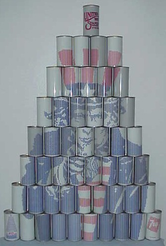 Soda Can Collection: 7 Up "United We Stand" Set Complete