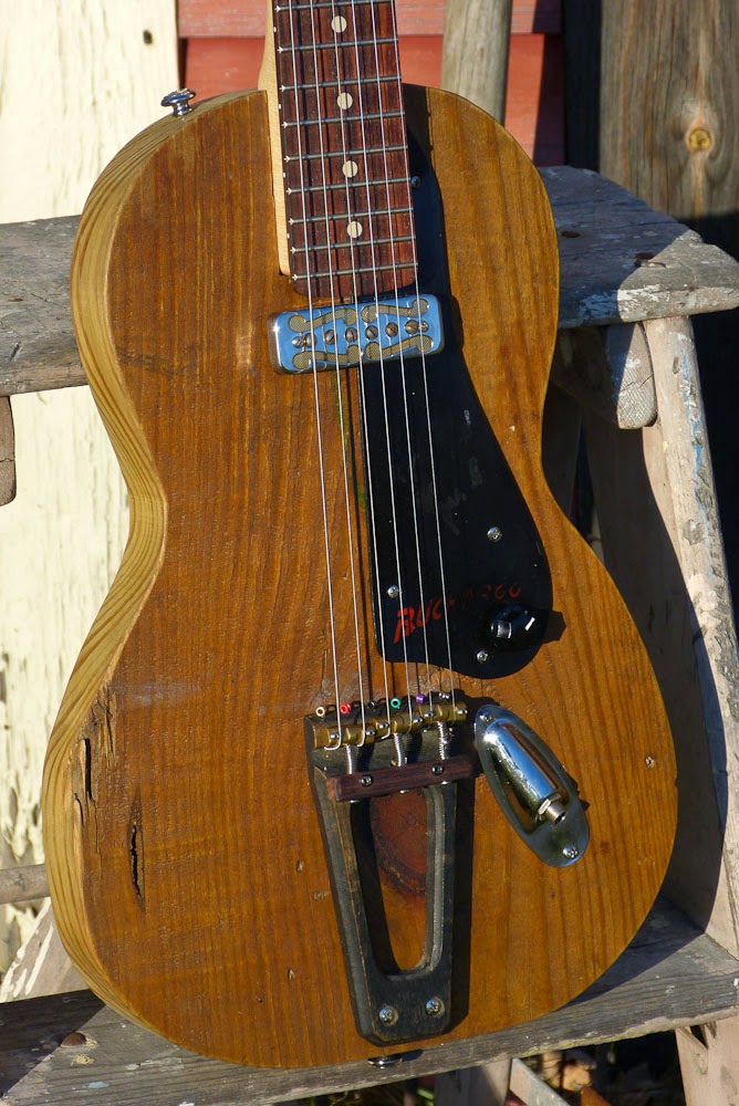 2014 Antebellum "Buckaroo Plank" Electric Guitar