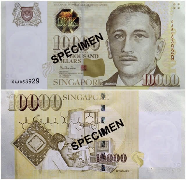 Blogging for Myself: Memories of the $10,000 note