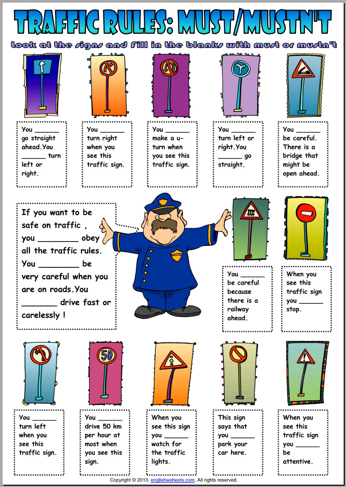 Home School Obligation Must Mustnt Traffic Rules Worksheet 1 home-school-obligation-must-mustnt-traffic-rules-worksheet-1