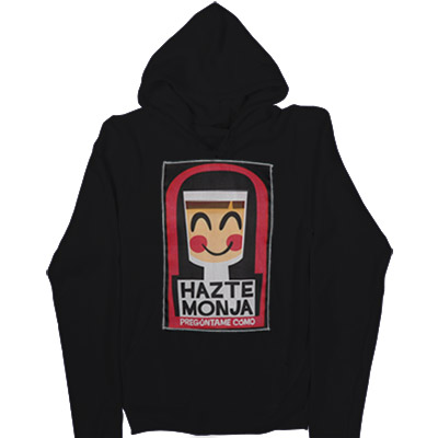 monja macho: capucha de monja