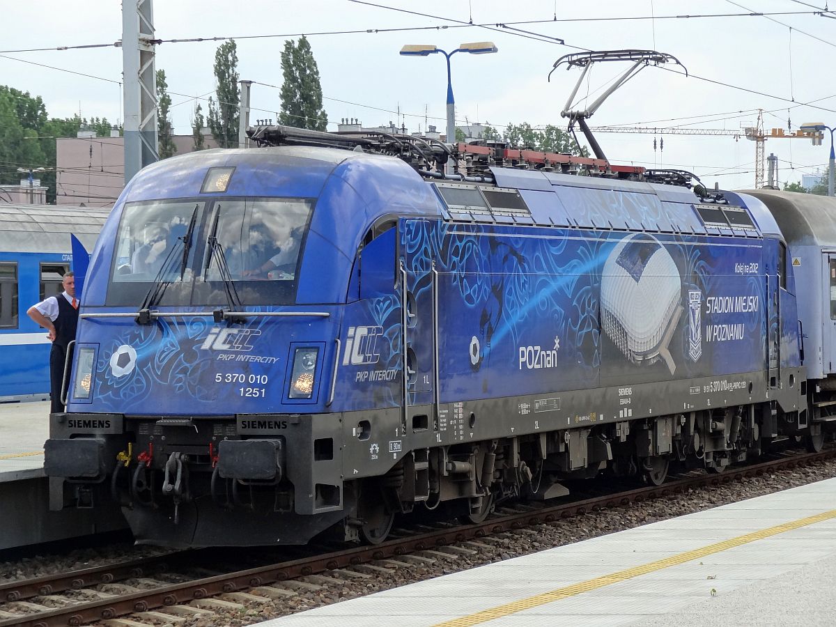 Siemens Eurosprinter ES64U4 czyli Husarz | Torowy