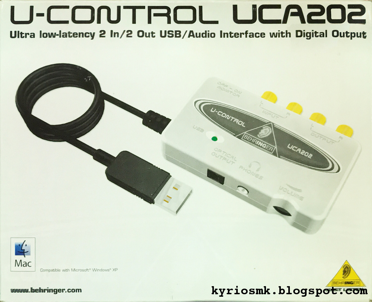 Pamiętnik Kyriosa: 544. Behringer U-Control UCA202