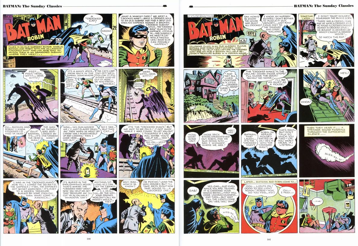 Old Comics world: Batman The Sunday Classics 1943-1946 (2007 ...