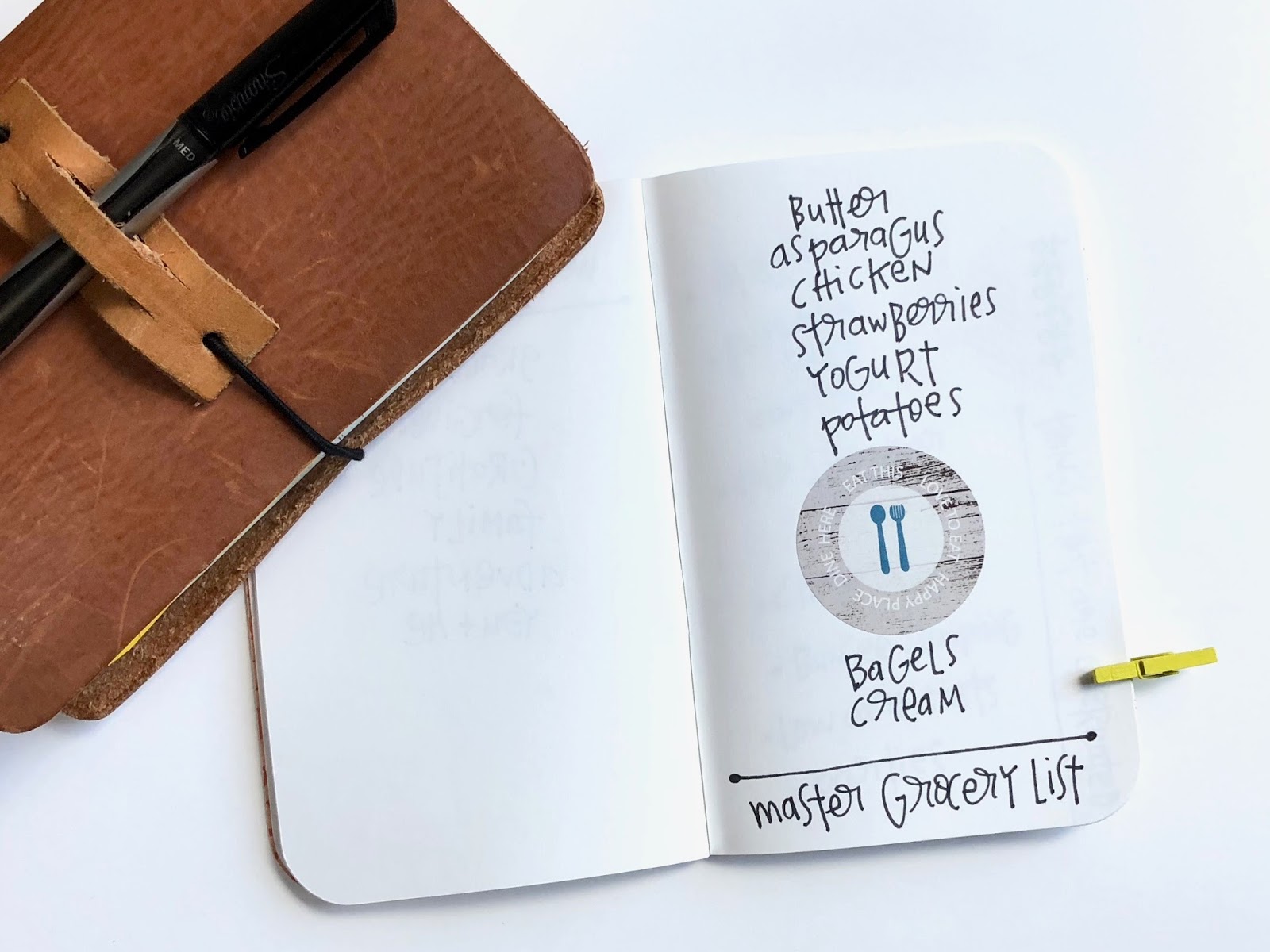 Using my Field Notes Journal for Listing