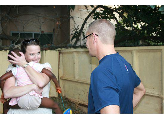 Team Sullivan: Job, Angela & Godwin Vander Weide (Three less orphans)!!!!!