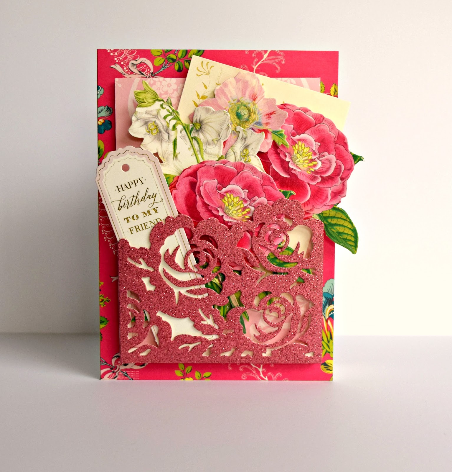 Crafty Creations with Shemaine: Anna Griffin Pocket Die cards