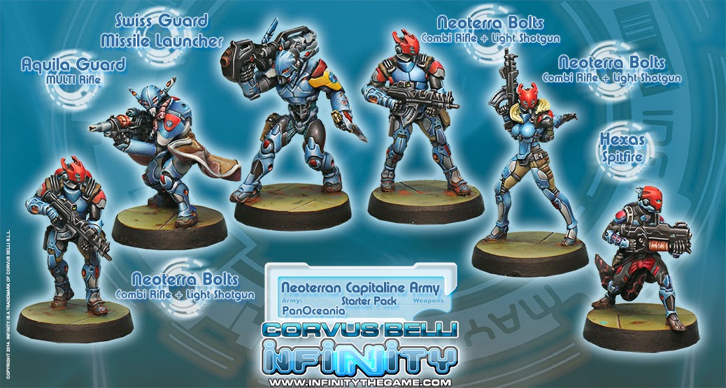 Tabletop Fix: Corvus Belli - New Infinity Releases