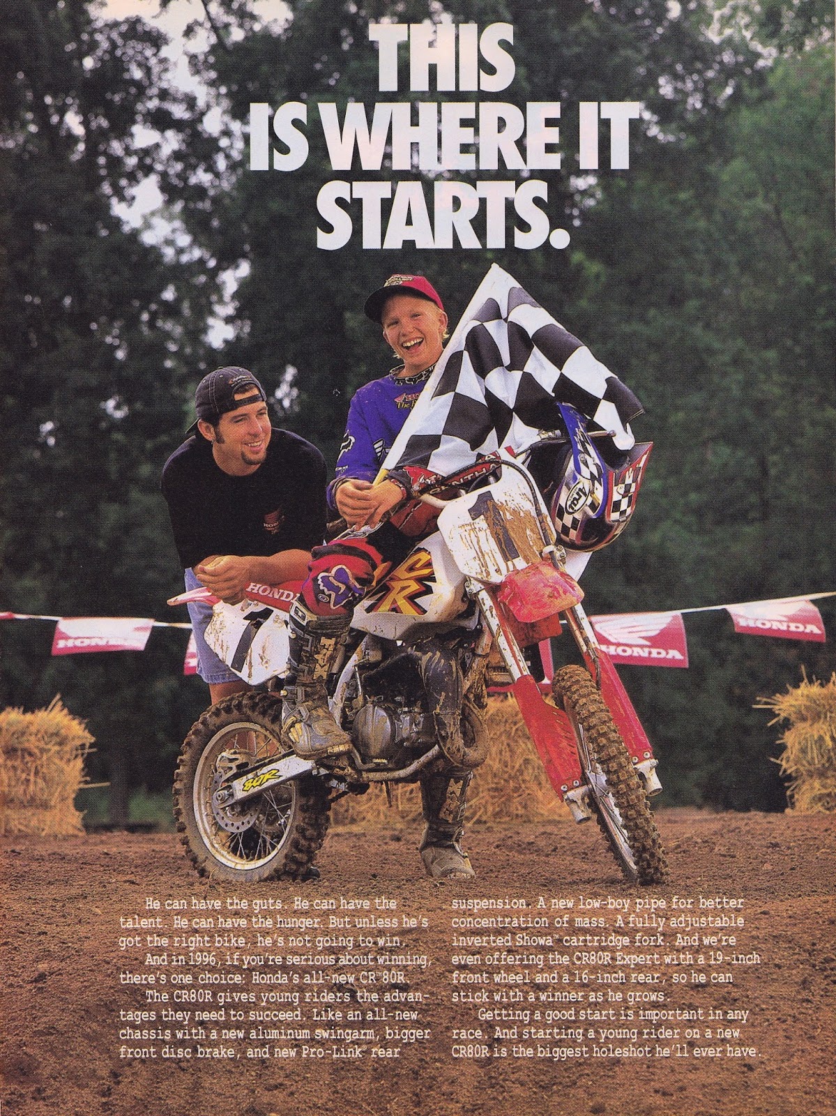 Racing Cafè: Vintage Brochures: Honda CR Series 1996 (Usa)