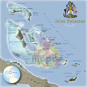 MAPAS DE: BAHAMAS, America