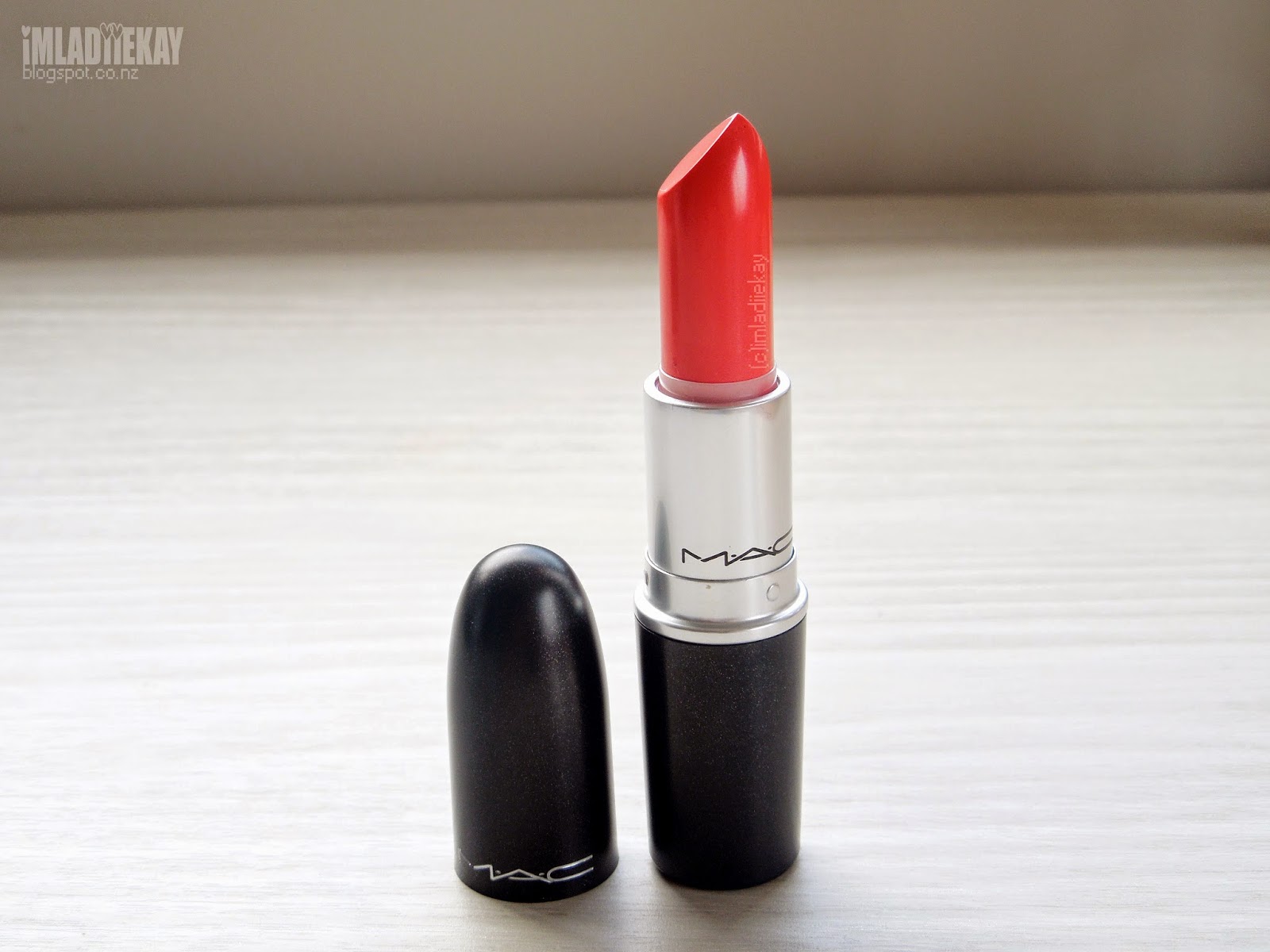 Kay Cake Beauty: MAC Coral Bliss Lipstick ♥ Review + Swatches