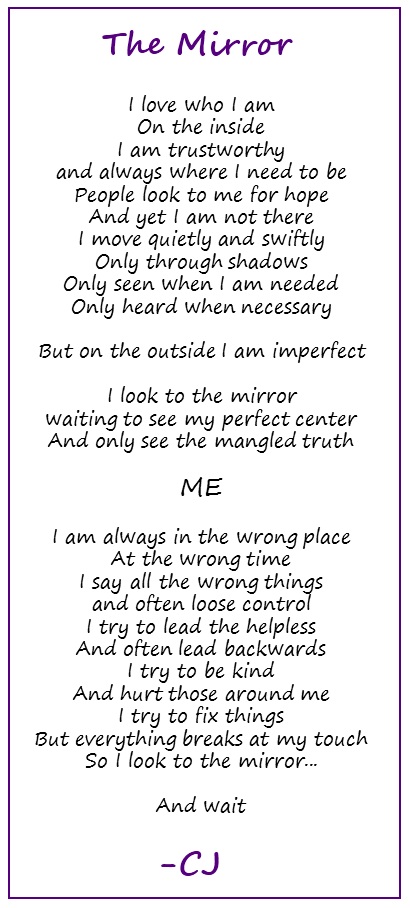 r.whosit: The Mirror :: A Poem by my daughter