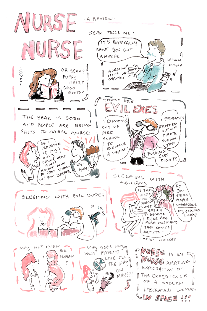 TEAMSUZETTE: Nurse Nurse - Review Comic