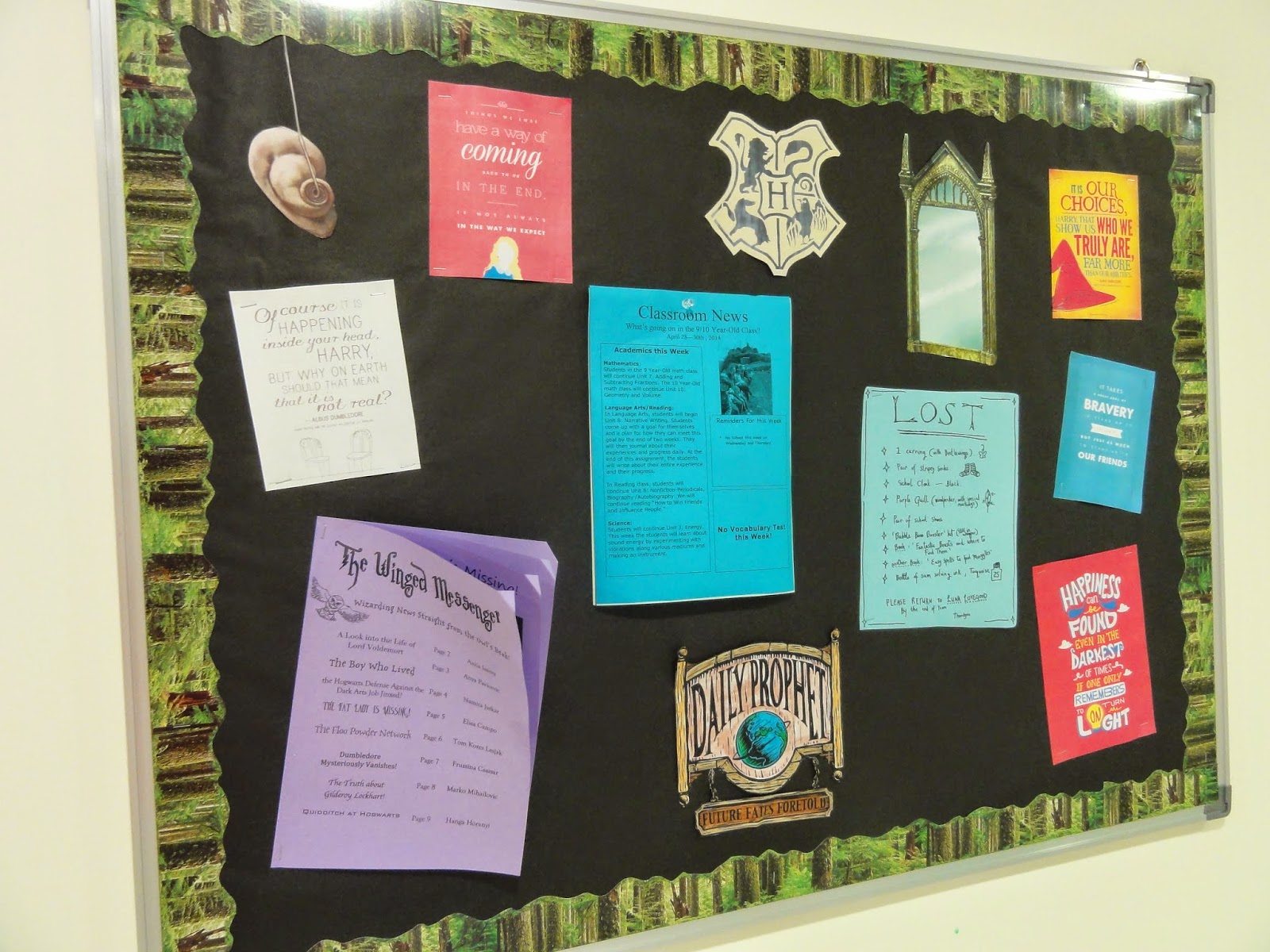 The Charming Classroom: Magical Details