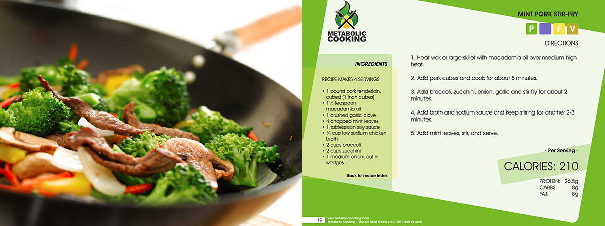 Health Weight Loss Easy Tip: Metabolic Cooking - Fat Loss Recipes