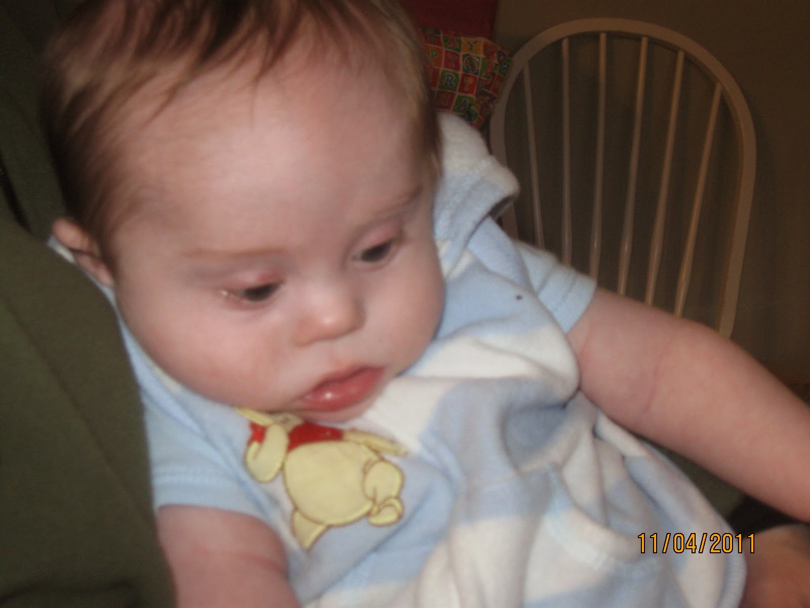 The Ups & Down (syndrome) of the Allred Family: Baby Steps - We'll take ...