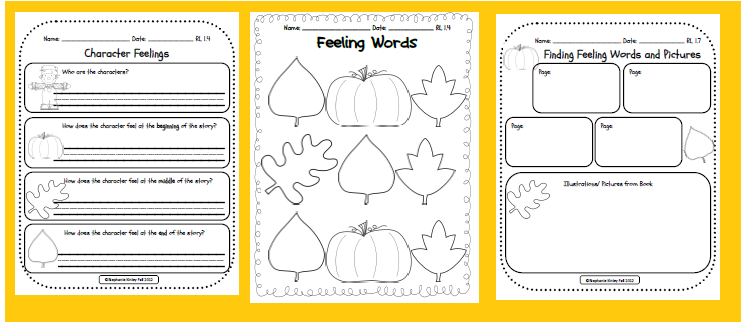 First Grade Fabulous Fish: Common Core Fall Literacy 1st Grade - FREEBIE!!