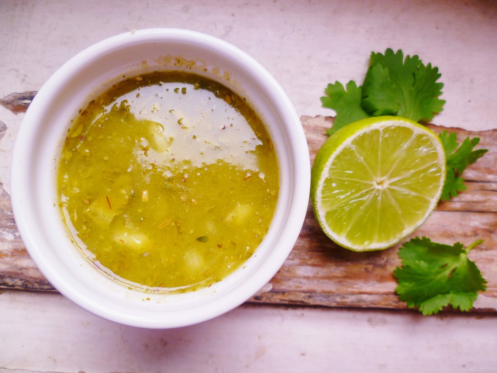 Marmaduke Scarlet: sour orange mojo sauce