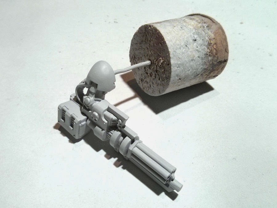 The Hammer of Wrath: WIP: Terminator assault cannon complete