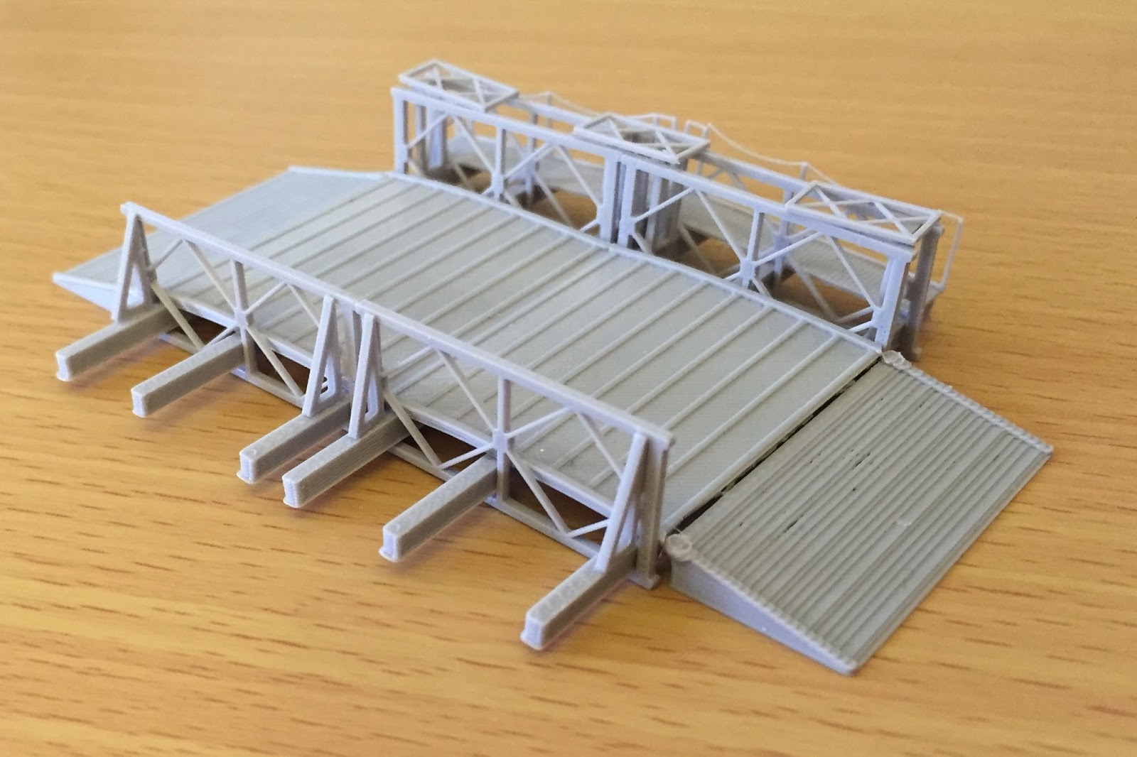 The Making of a Maker: Flames of War, 3D Printed, Bailey Bridge