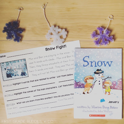 Simple Science: Crystal Snowflakes | First Grade Buddies