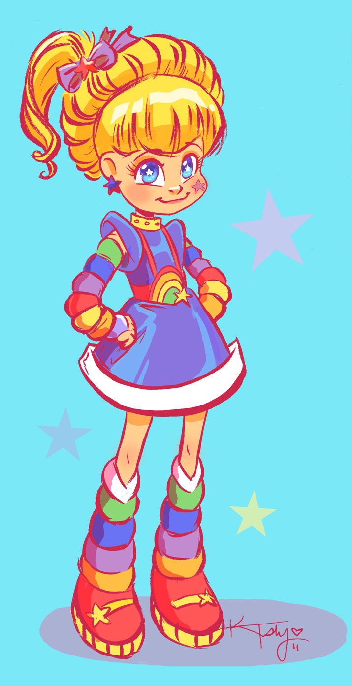 Kt Shy's Sketch Blog!: GDG: Rainbow Brite