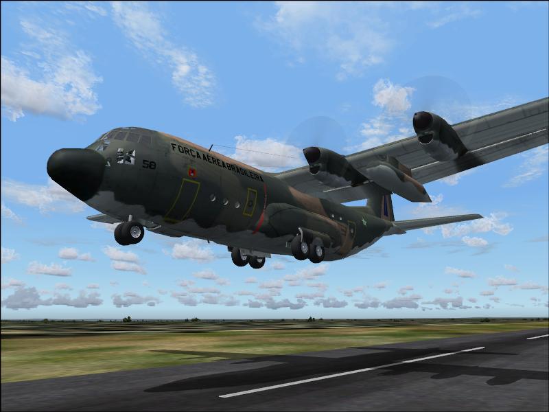 Tudo Sobre Flight Simulator: Lockheed C-130 FAB FS2004