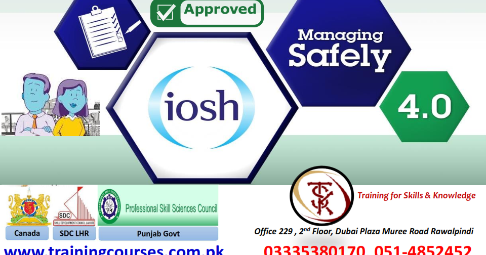 TSK Safety Courses: IOSH Course